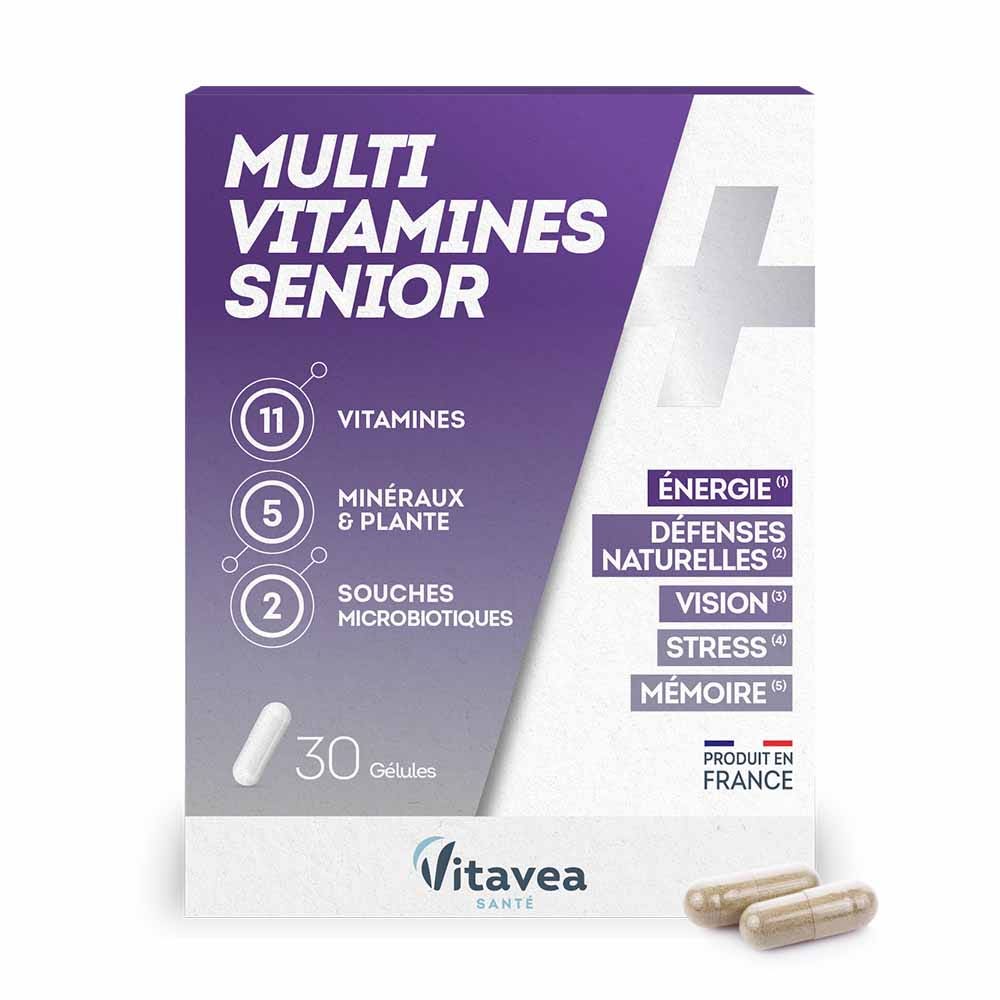 Vitavea Santé Multivitamins Senior x 30 Capsules - Easypara