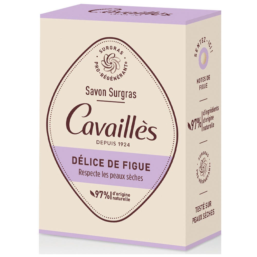 Cavaillès Surgras Pro-Regenerating Fig Delight Soaps 100g - Easypara