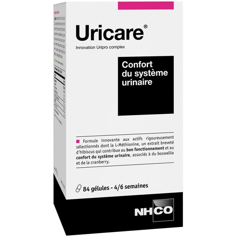 Nhco Nutrition Nhco Uricare X 84 Capsules Confort du système urinaire ...