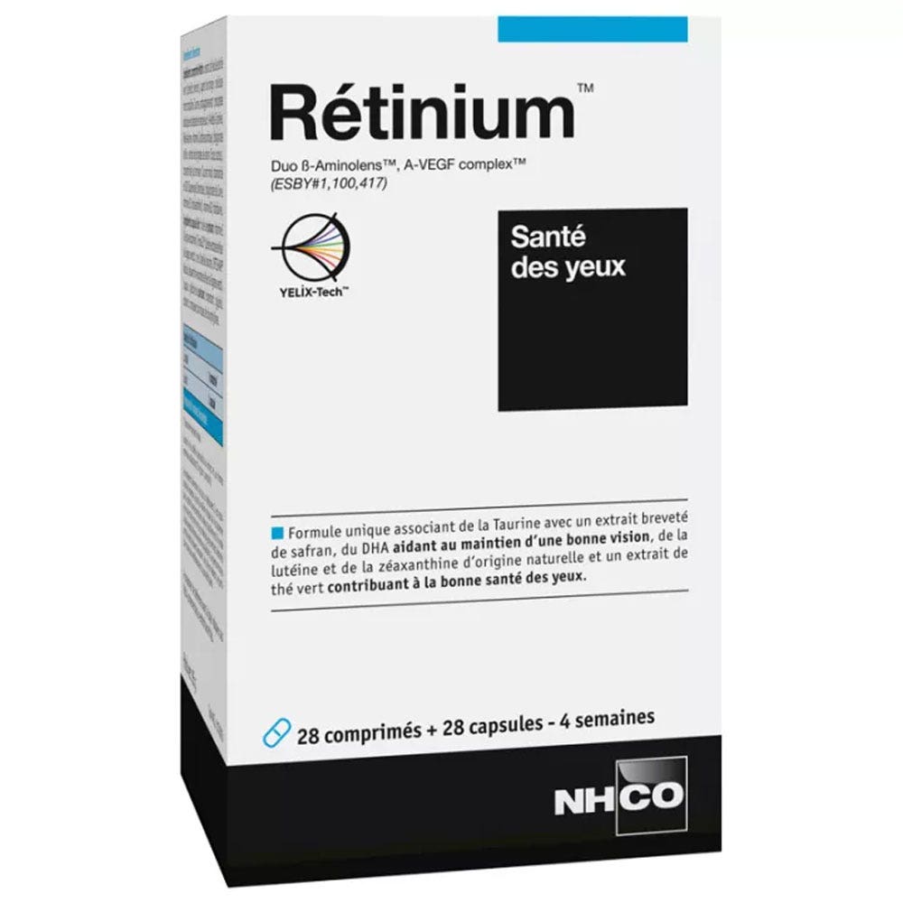 Nhco Nutrition Retinium Eyes 28 tablets+ 28 capsules - Easypara
