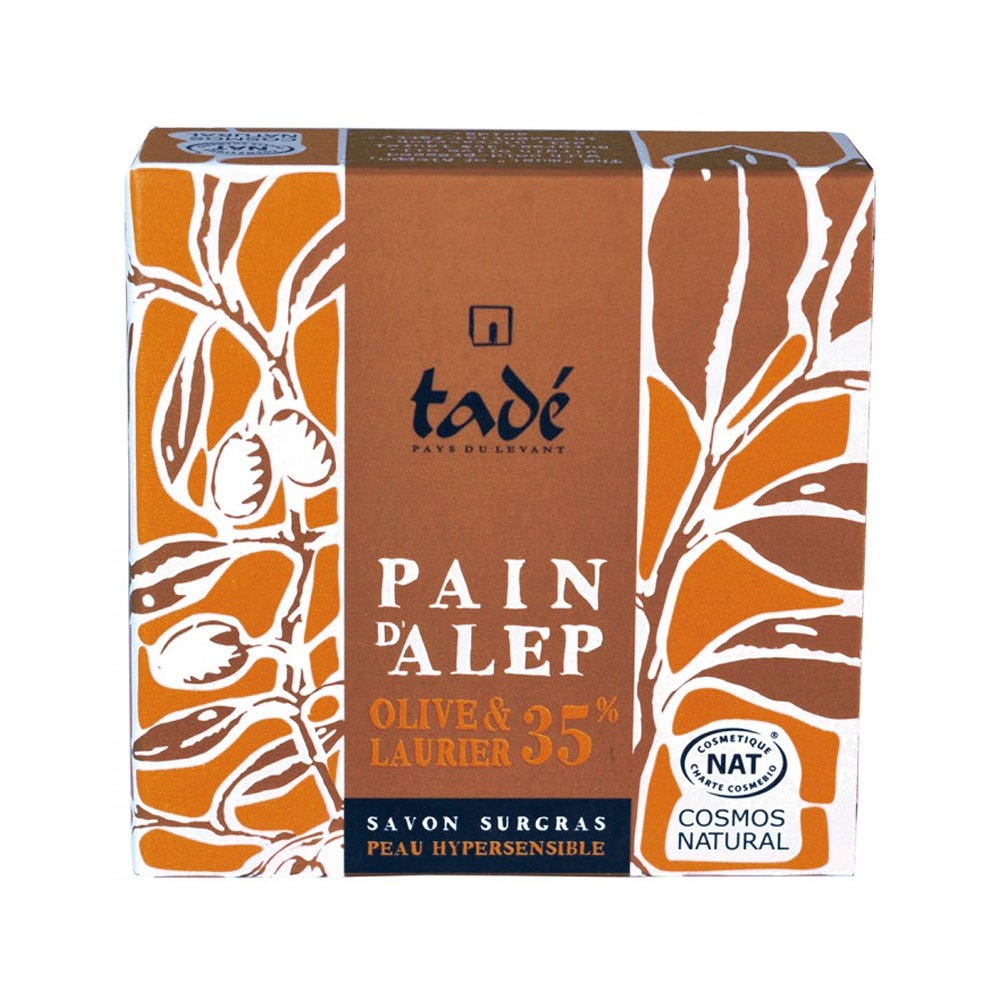 Tadé Olive and Laurel Aleppo Soaps 100g - Easypara