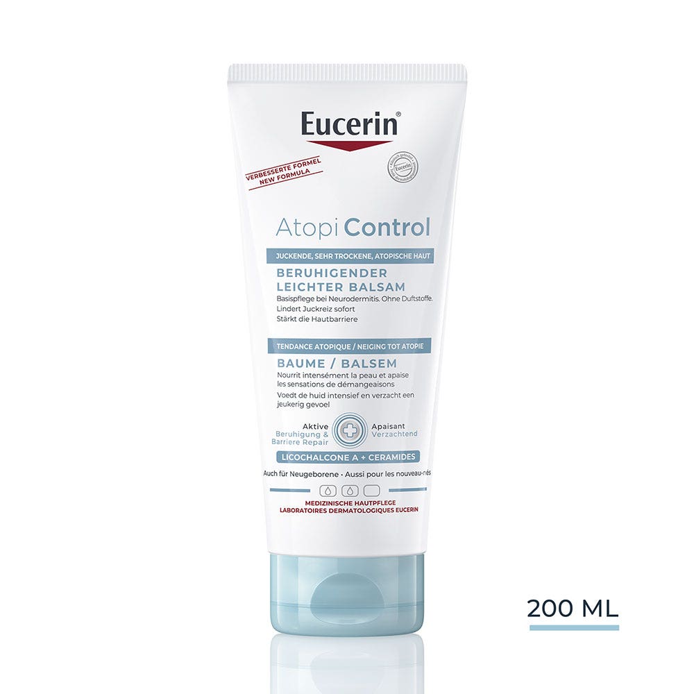 Eucerin Atopicontrol Soothing Balm Dry skin with atopic tendency 200ml ...