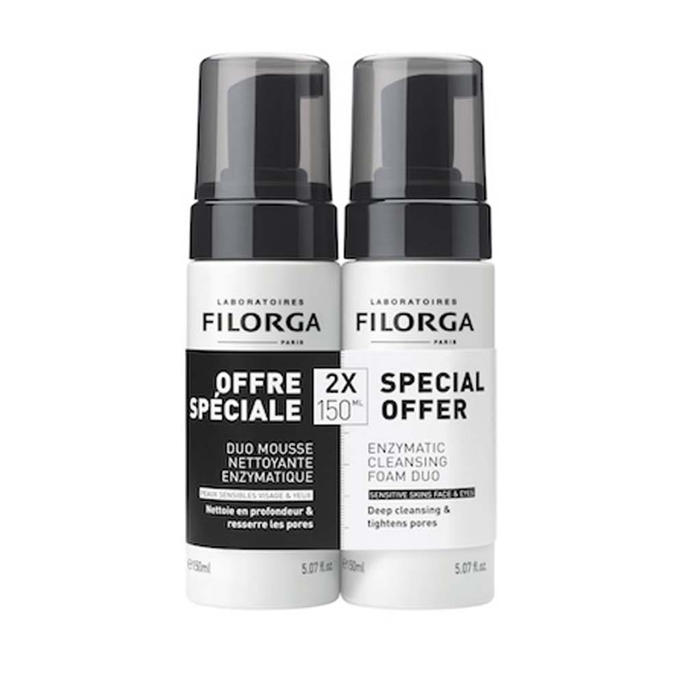 Filorga Skin-Prep Cleansing Foam Duo 2x150ml - Easypara