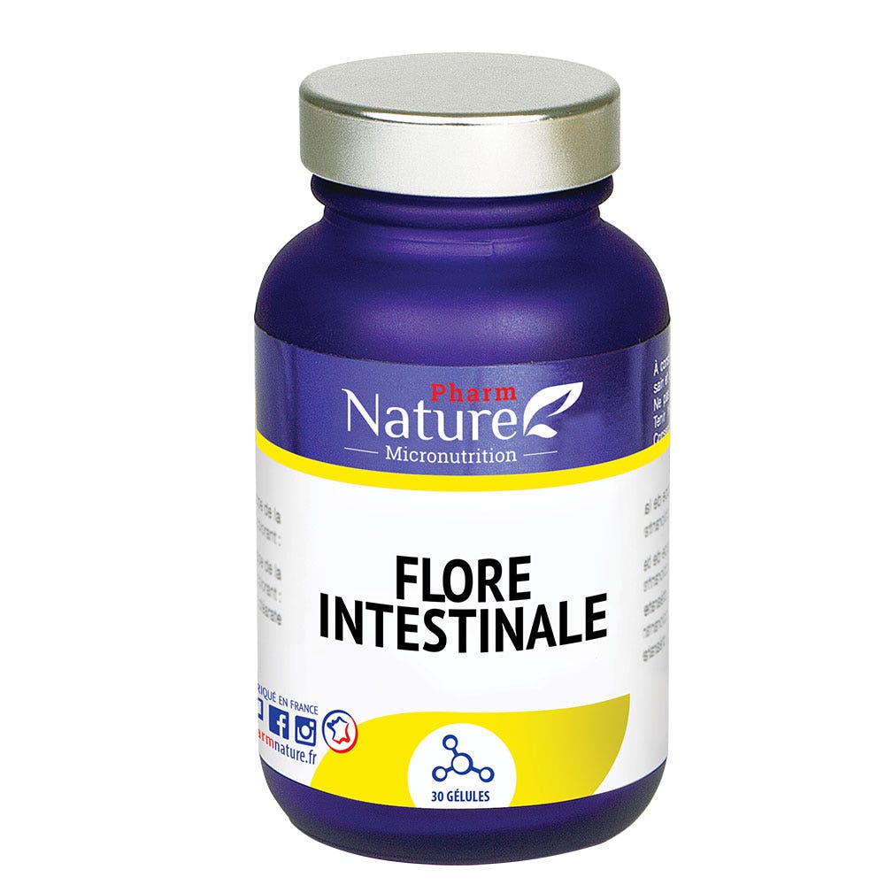 Pharm Nature Micronutrition Intestinal flora 30 capsules - Easypara