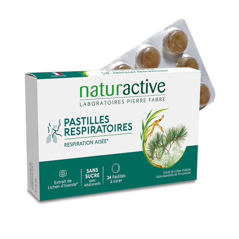 Naturactive Breathing tablets 24 chewable tablets - Easypara
