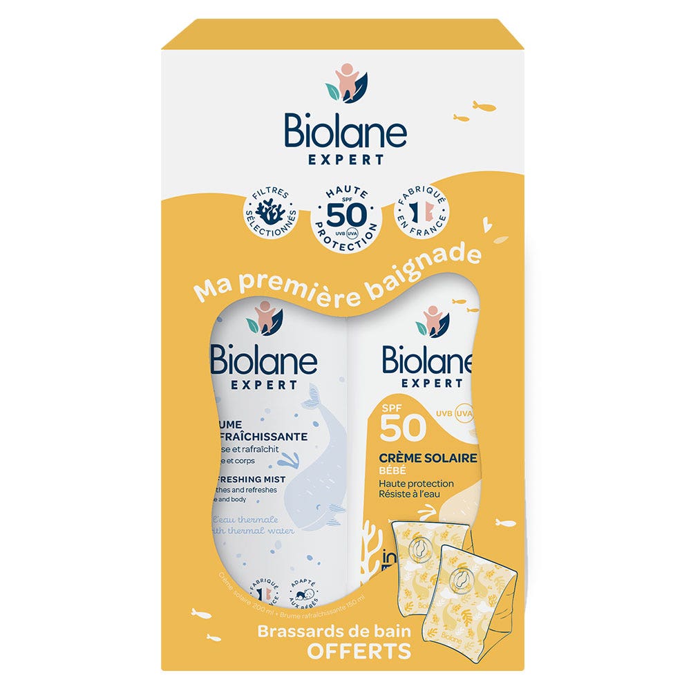 Biolane Expert My first swim Sunscreens SPF50 + Refreshing Mist - Easypara