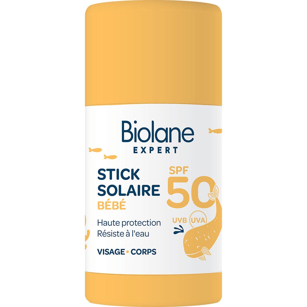 Biolane Expert Sunscreens SPF50 Baby Stick Face & Body 20ml - Easypara