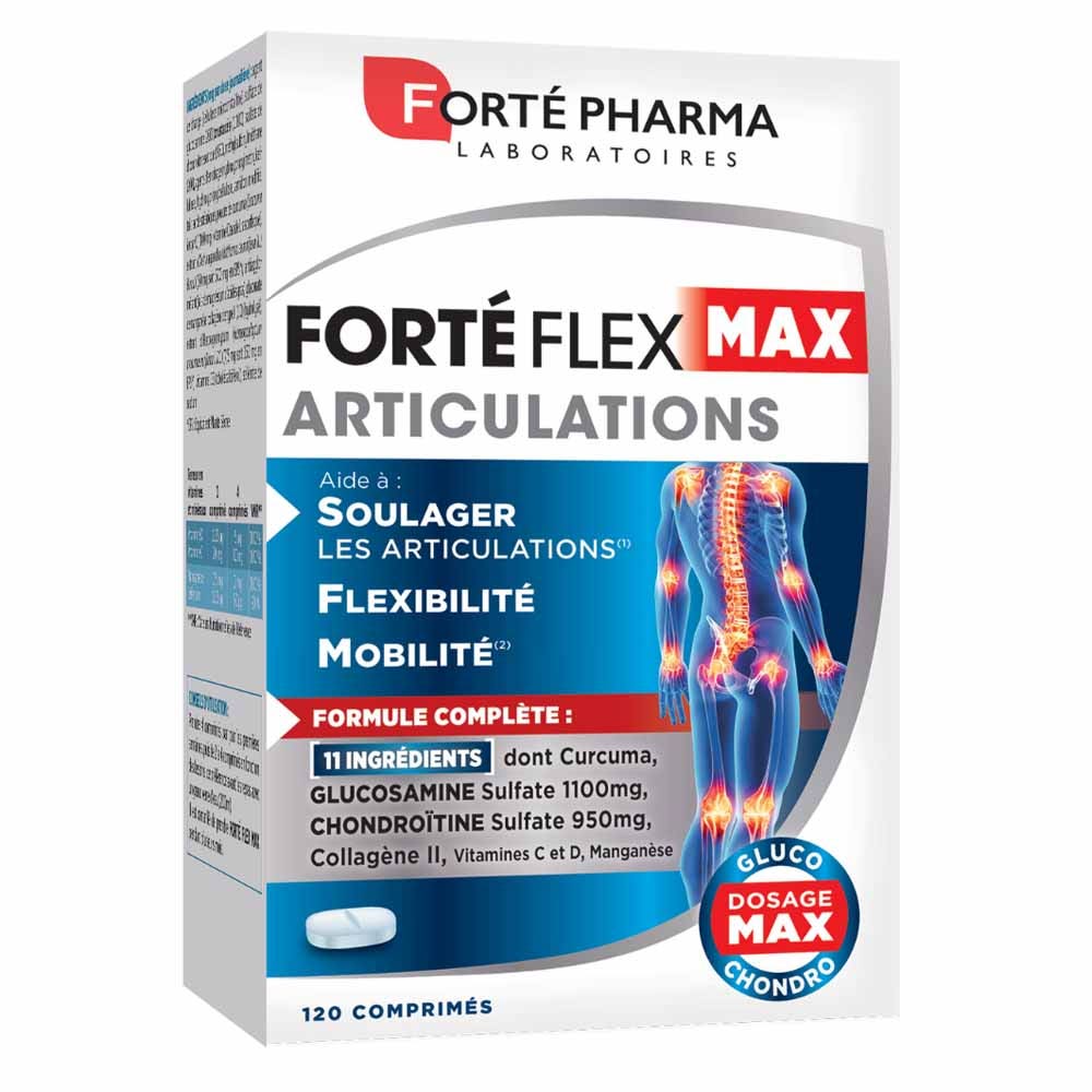 Forté Pharma Forté Flex Joints Flexibility and Mobility 120 tablets ...