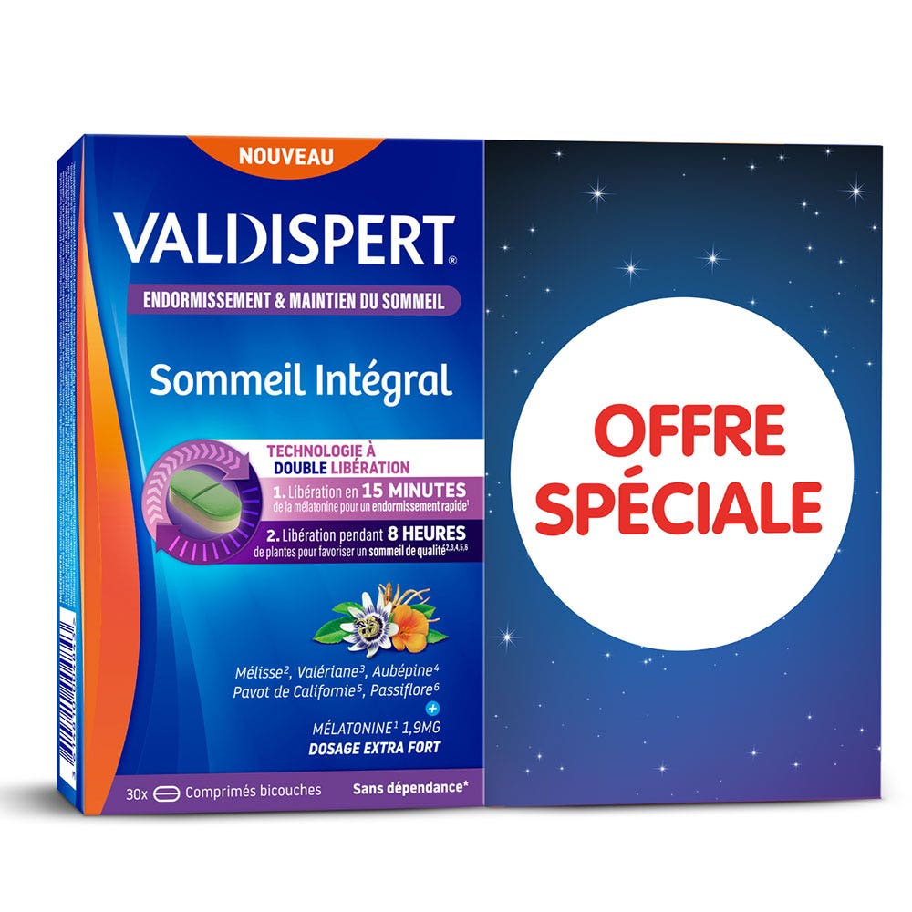 Valdispert Integral Sleep 2x30 tablets - Easypara