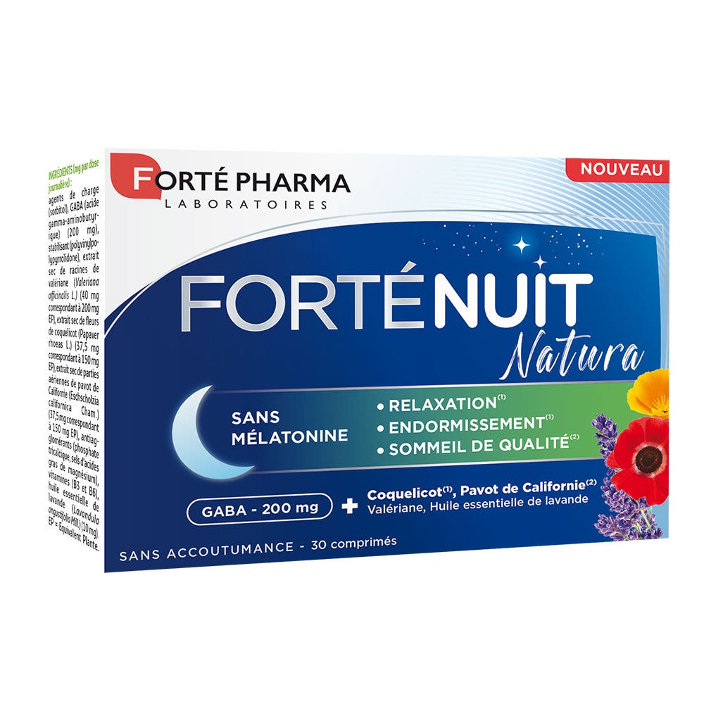 Forté Pharma Forté Night Natura 30 tablets - Easypara