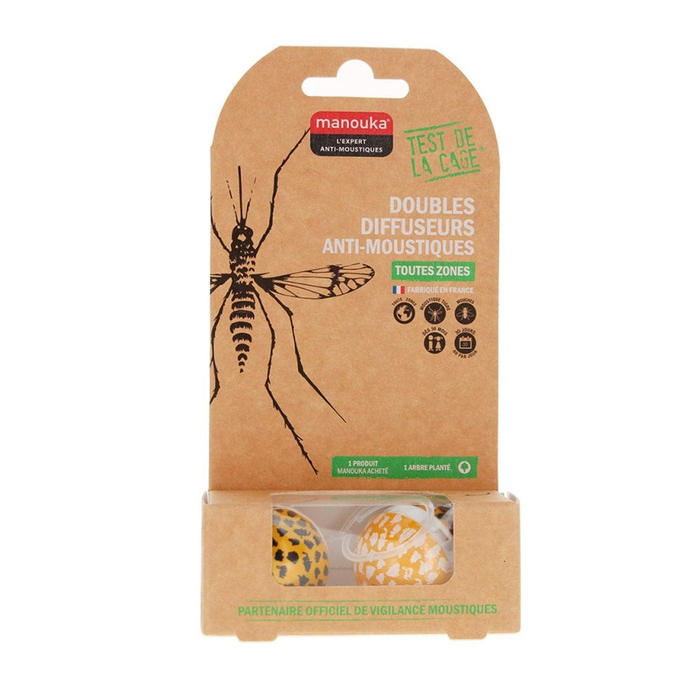 Manouka Double Jungle mobile mosquito repellent diffusers All zones ...
