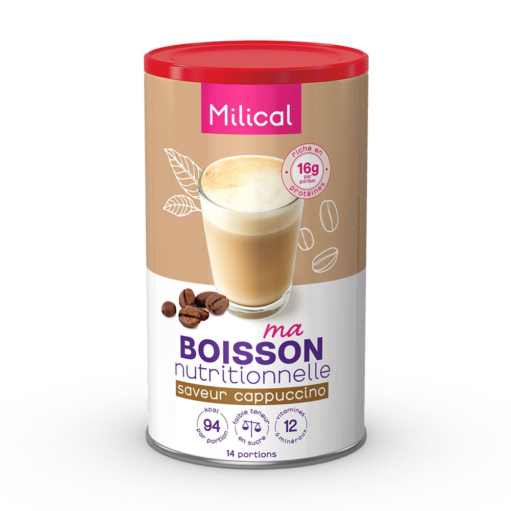 Milical Boisson Nutritionnelle 14 portions - Easypara