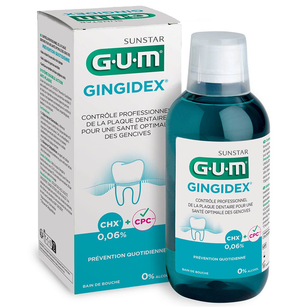 Gum Gingidex Mouth Bath 300 ml - Easypara