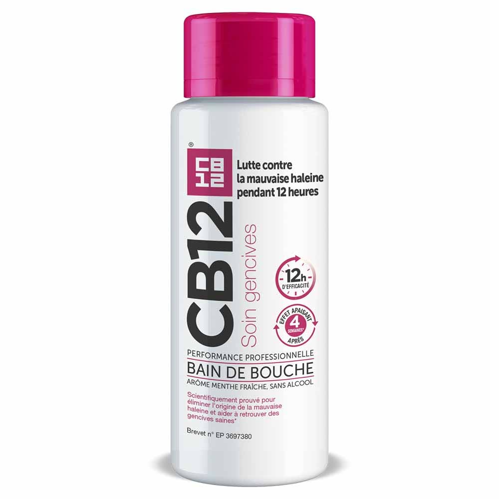 Cb12 Gum Care Mouth Bath Menthe Fraîche 250ml - Easypara