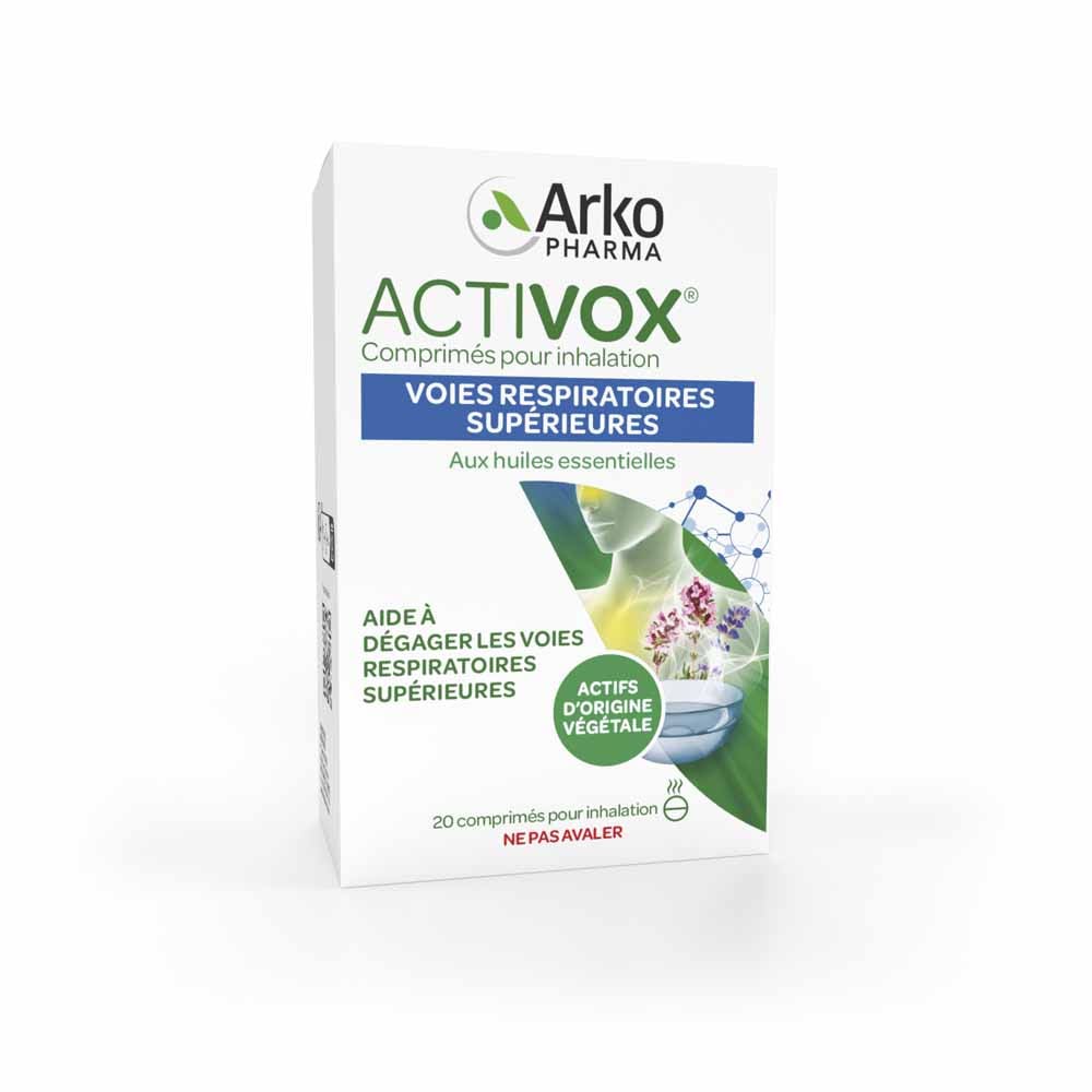 Arkopharma Activox Inhalation Tablets X 20 20 Comprimés Pour Inhalation ...
