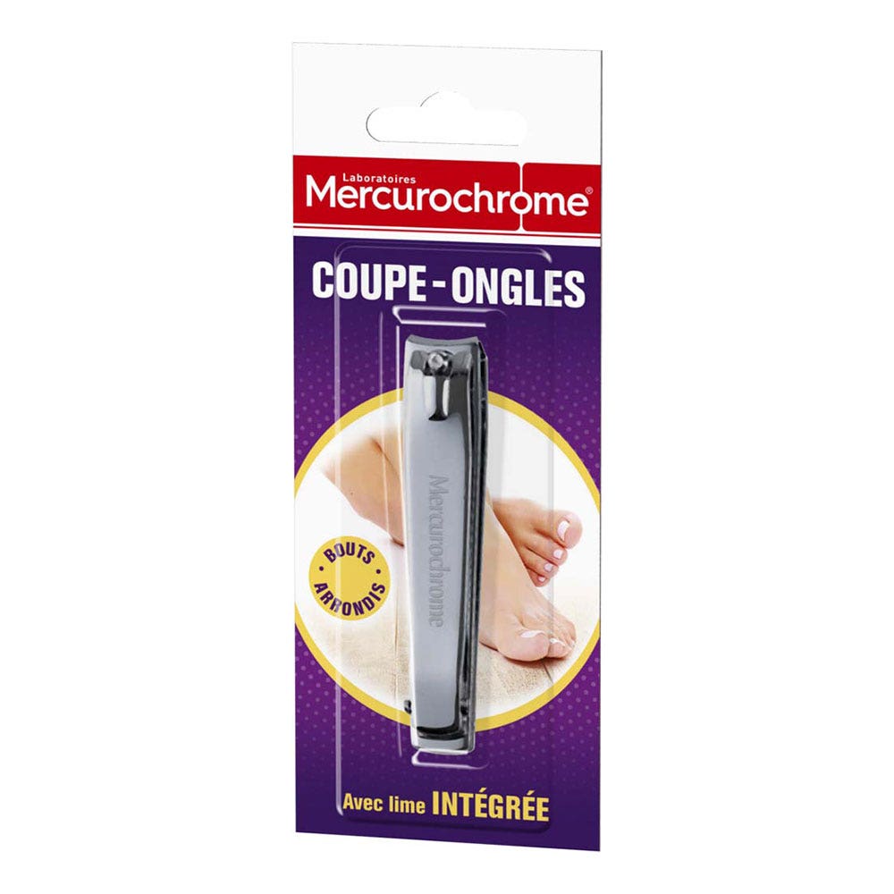 Mercurochrome Nail clippers Avec Lime Intégrée - Easypara
