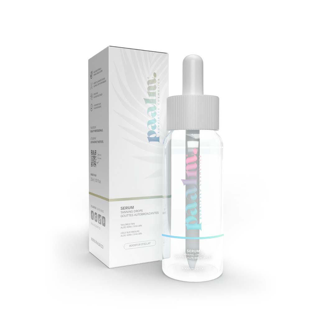 Paalm Cosmetics Self Tanning Drops Serum 30ml - Easypara