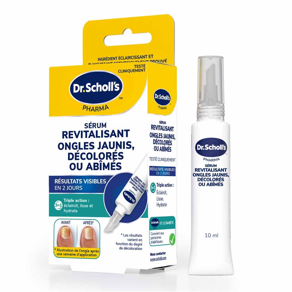 Scholl Triple Action Revitalizing Serum for Yellowed, Discoloured or ...