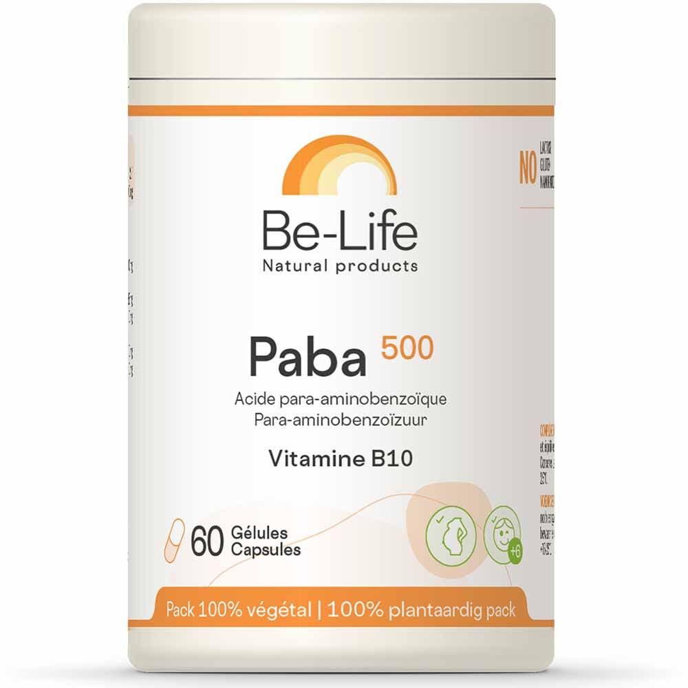 Be-Life Paba 500 Pro-Vitamin B 60 capsules - Easypara