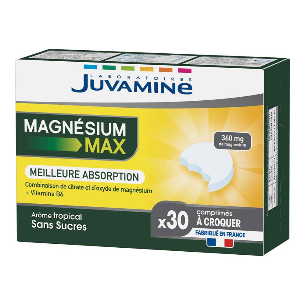 Juvamine Magnesium Maxi 30 tablets - Easypara