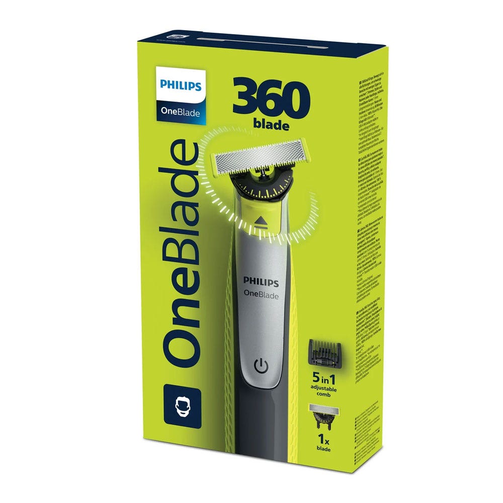 Philips Oneblade 5in1 Electric Razor 360 Face and Body - Easypara