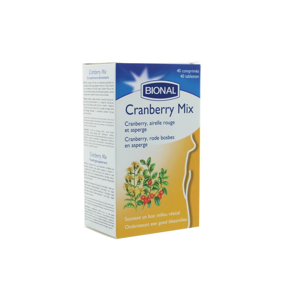 Bional Cranberry Mix X 40 Tablets - Easypara