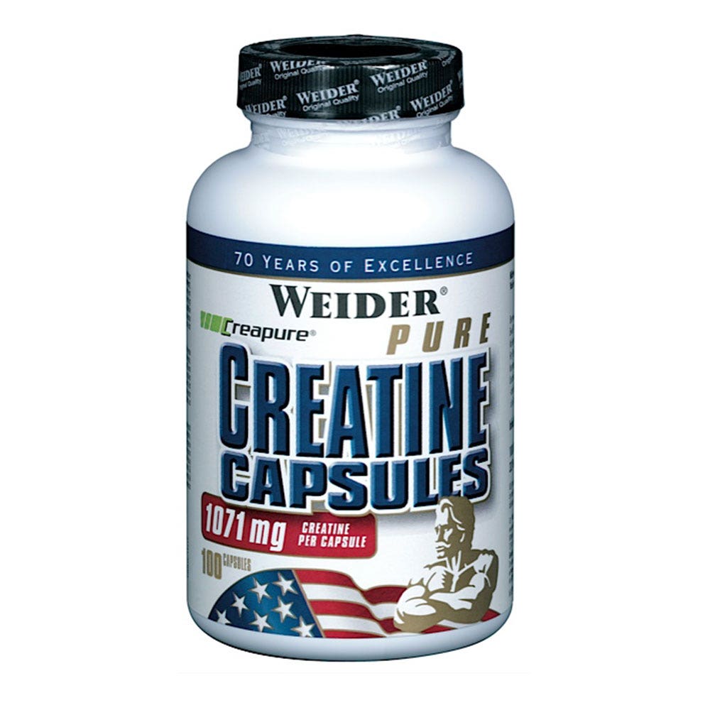 Weider Weider Pure Creatine 100 Capsules - Easypara