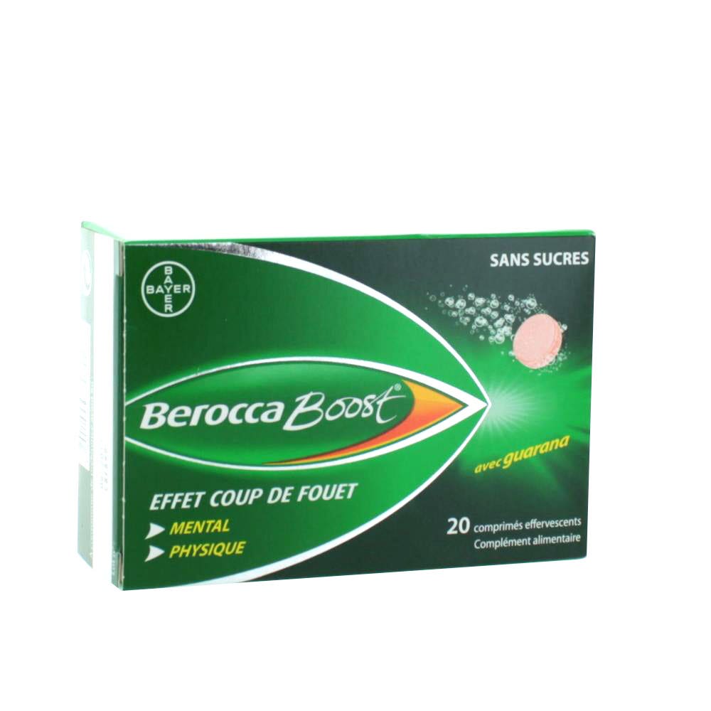 Bayer Berocca Beroccaboost 20 Comprimes Effervescents - Easypara
