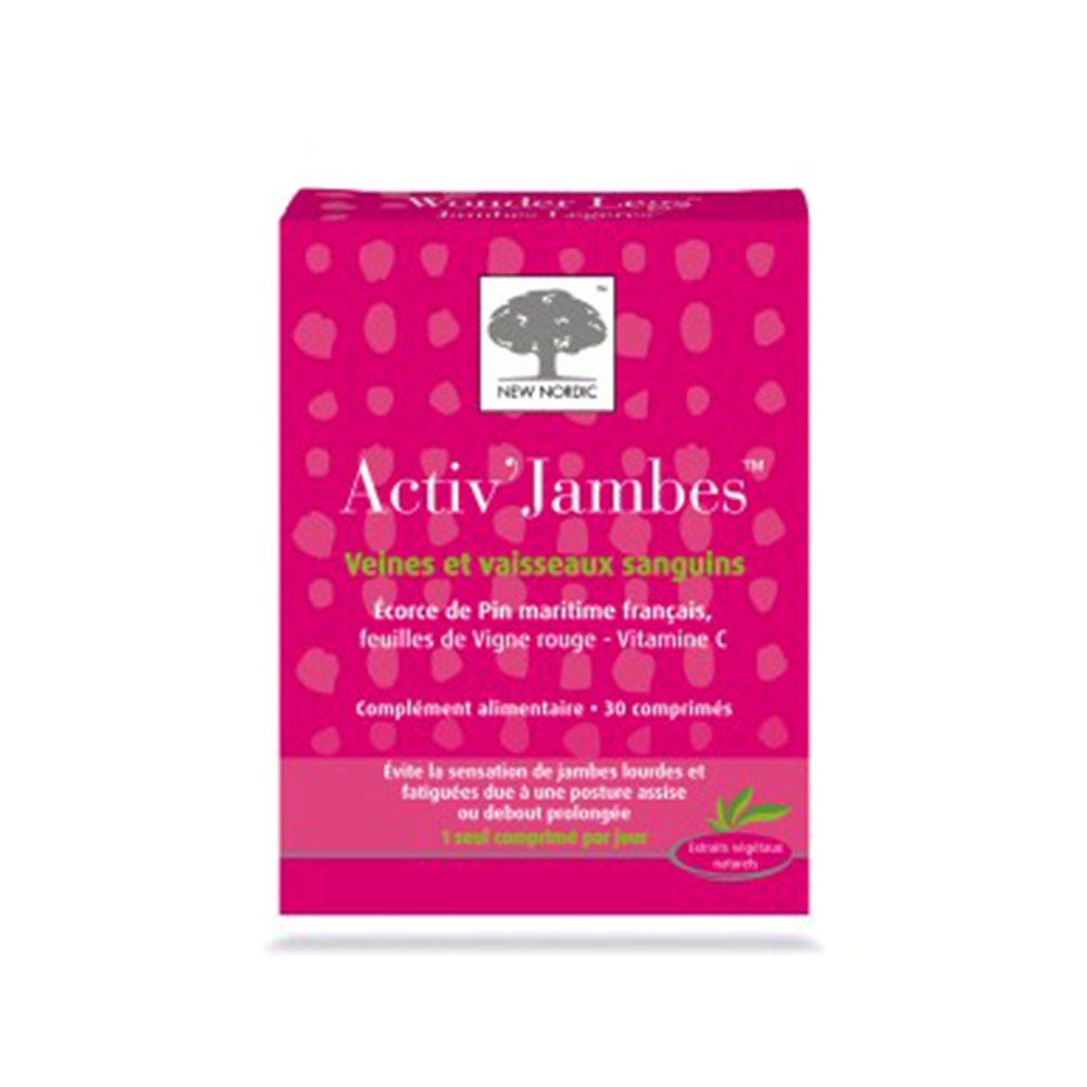 New Nordic Activ Legs 30 Tablets - Easypara