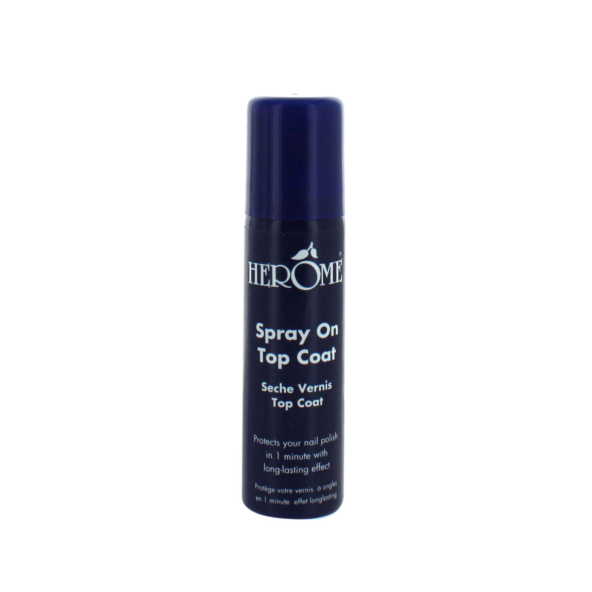 Herome Seche Vernis Top Coat En Spray 75 ml - Easypara