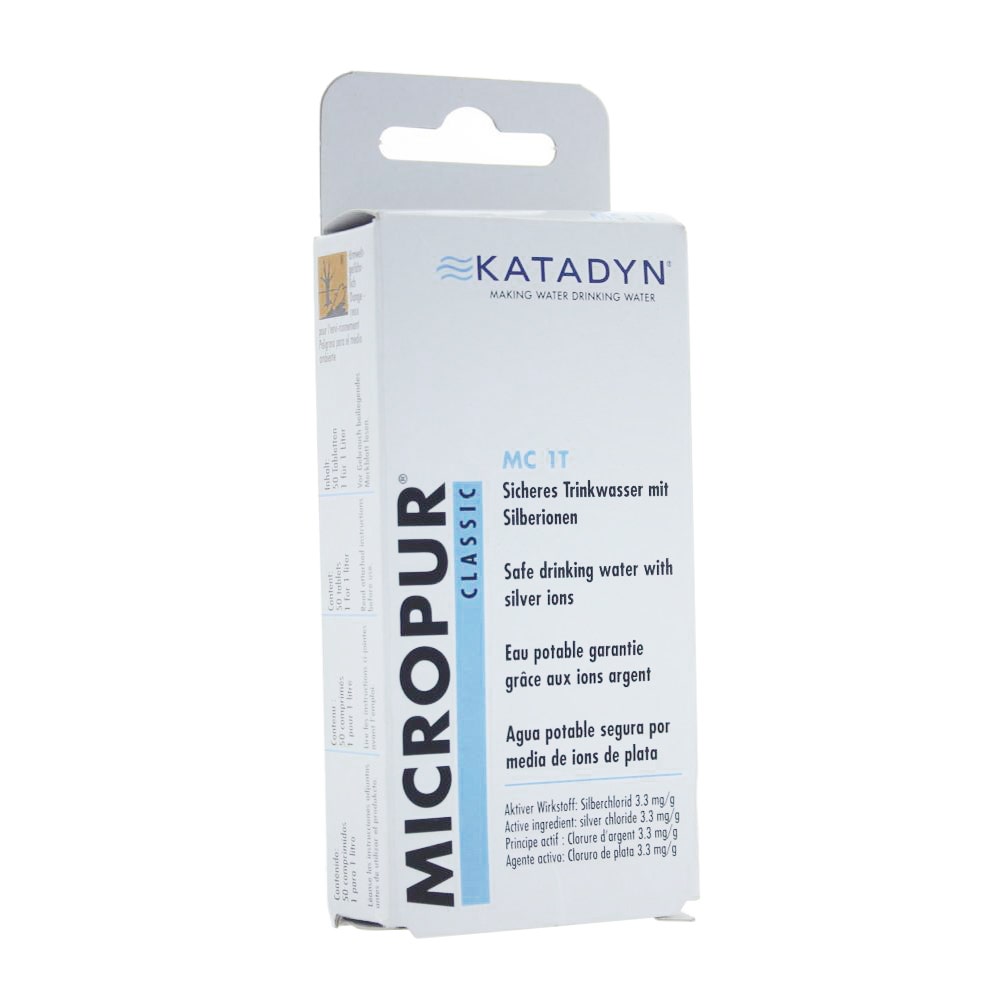 Katadyn Micropur Classic Mc 1t - 100 Tablets - Easypara