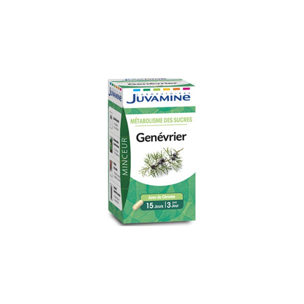 Juvamine Juniper Sugar Control X 45 Capsules - Easypara
