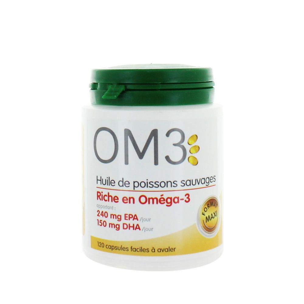 OM3 Om3 Fish Oil 120 Capsules 120 capsules - Easypara