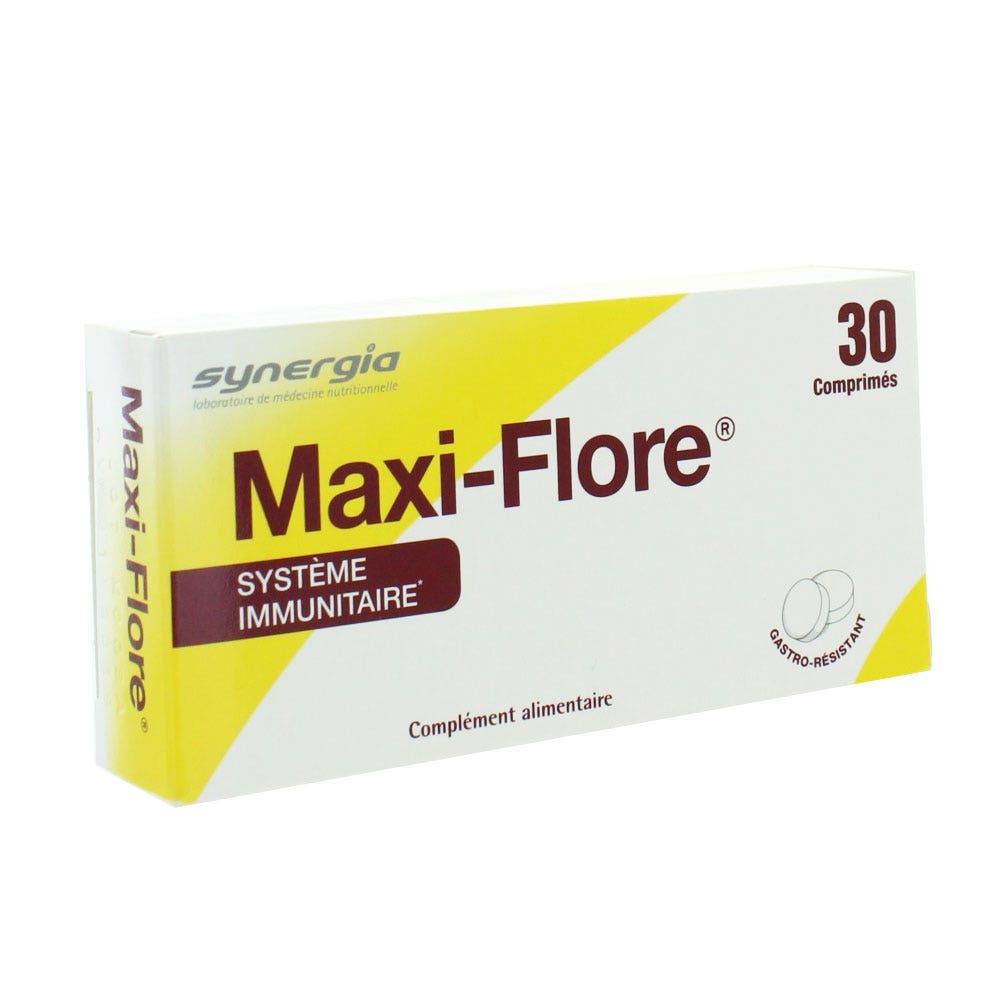 Synergia Maxi-flore X 30 Tablets Immune Defenses - Easypara