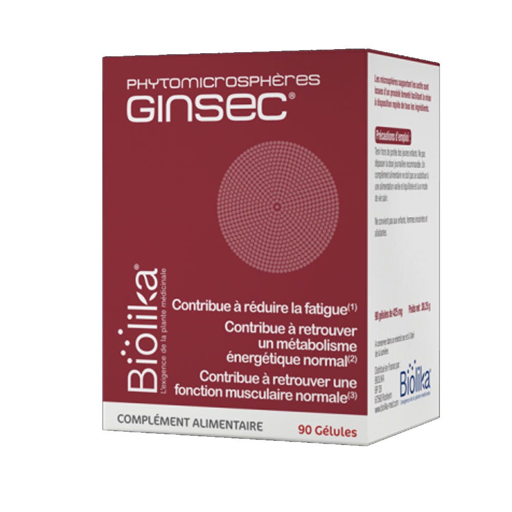 Biolika Ginsec X 90 Capsules - Easypara