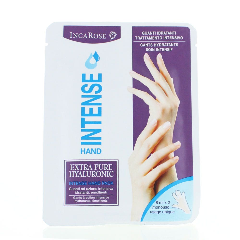 Incarose Intense Gloves Hydrating Intensive Care One Pair - Easypara