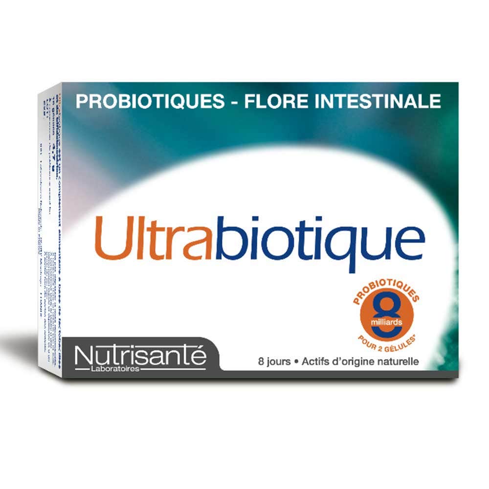 Nutrisante Ultrabiotics X 16 Capsules - Easypara