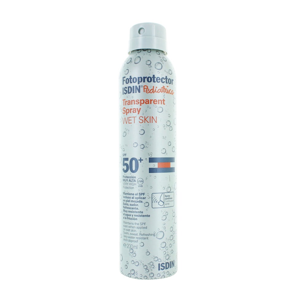 Isdin Fotoprotector Transparent Spray Pediatrics Transparent Spf50 ...