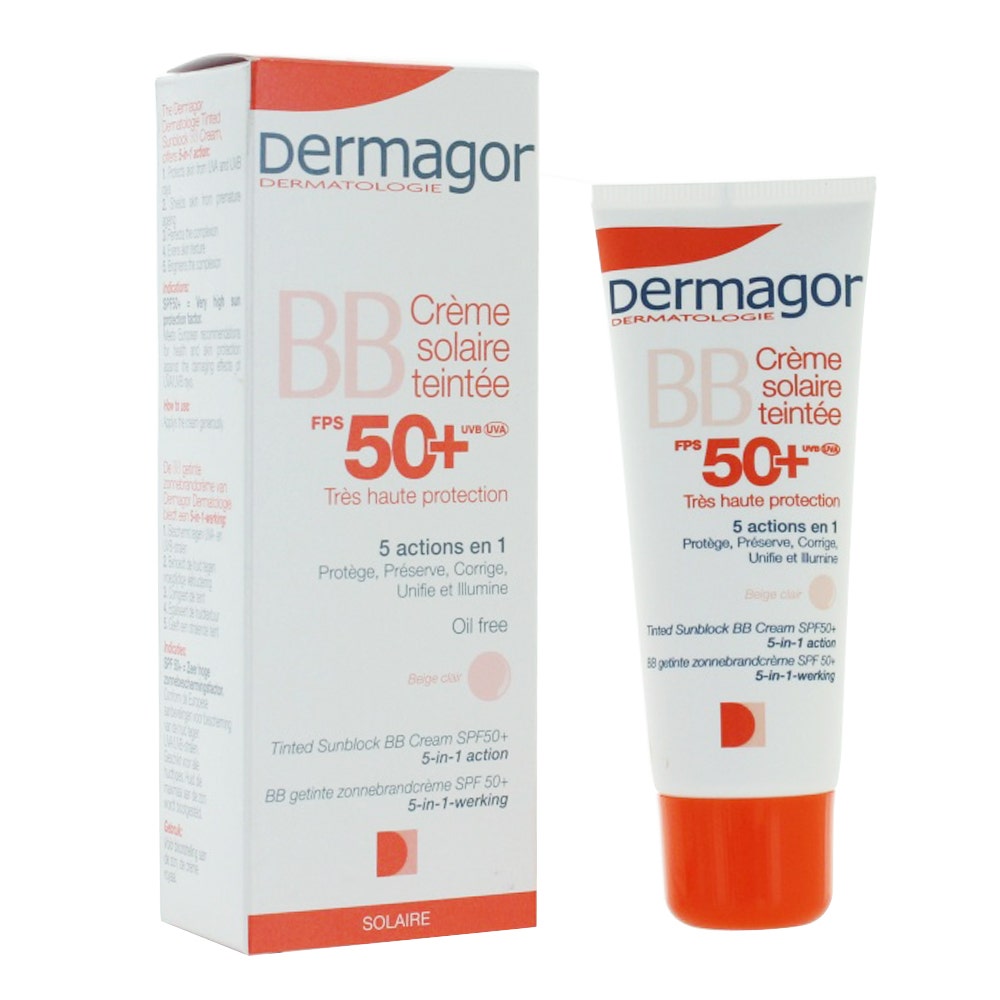 Dermagor Bb Tinted Sun Cream Sfp 50+ 40ml - Easypara