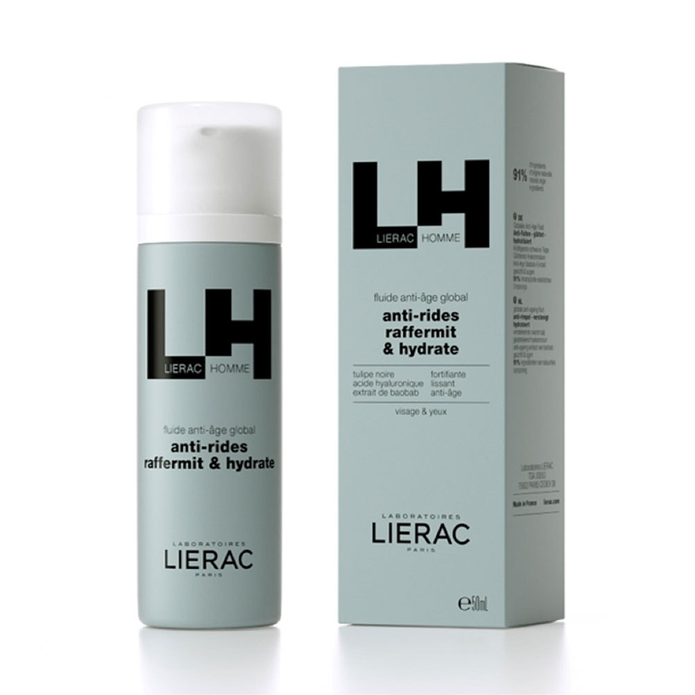Lierac Man Global Anti-Ageing Fluid 50ml - Easypara