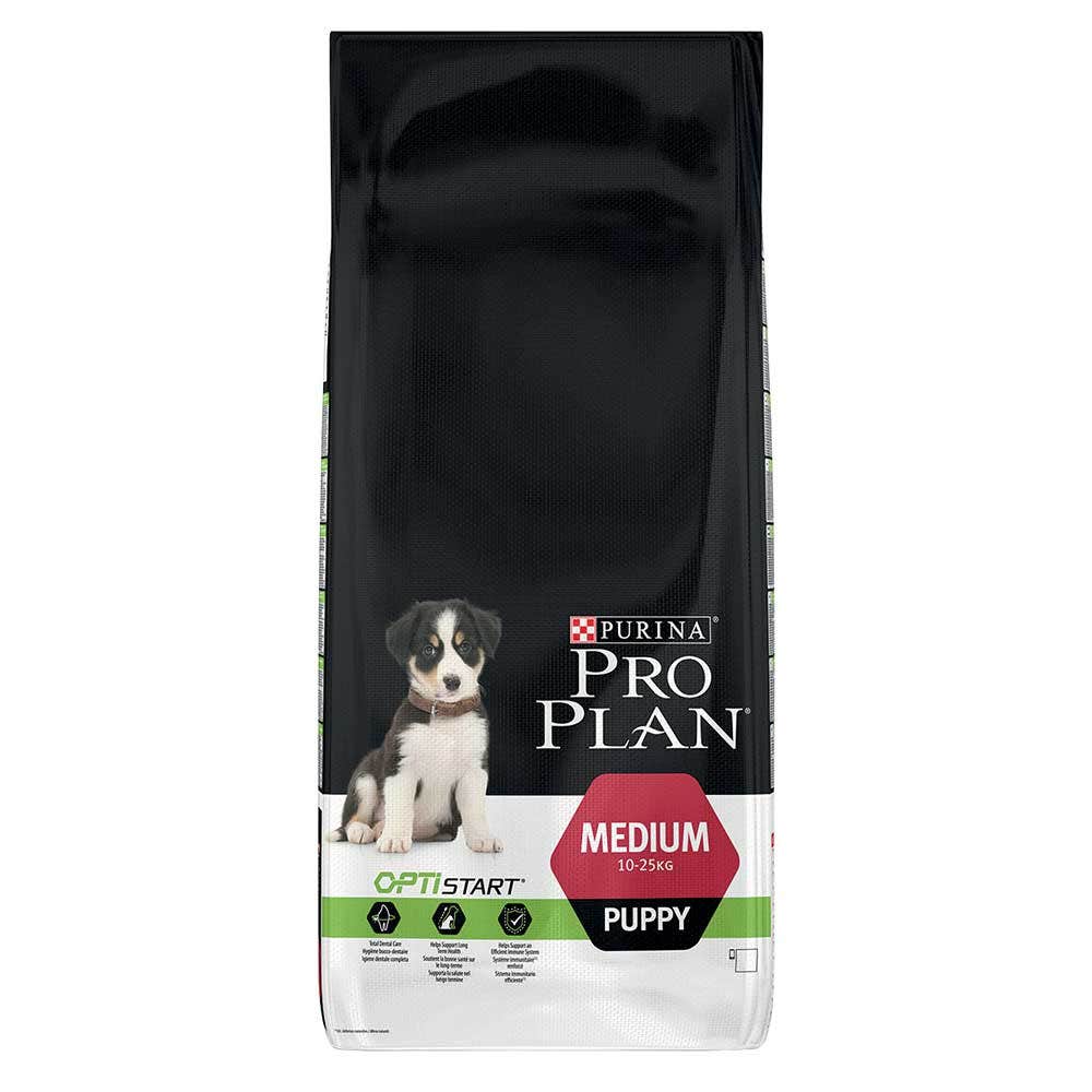 Purina Proplan Medium Puppy Optistart Dog 10 To Chicken Kibbles 25kg ...