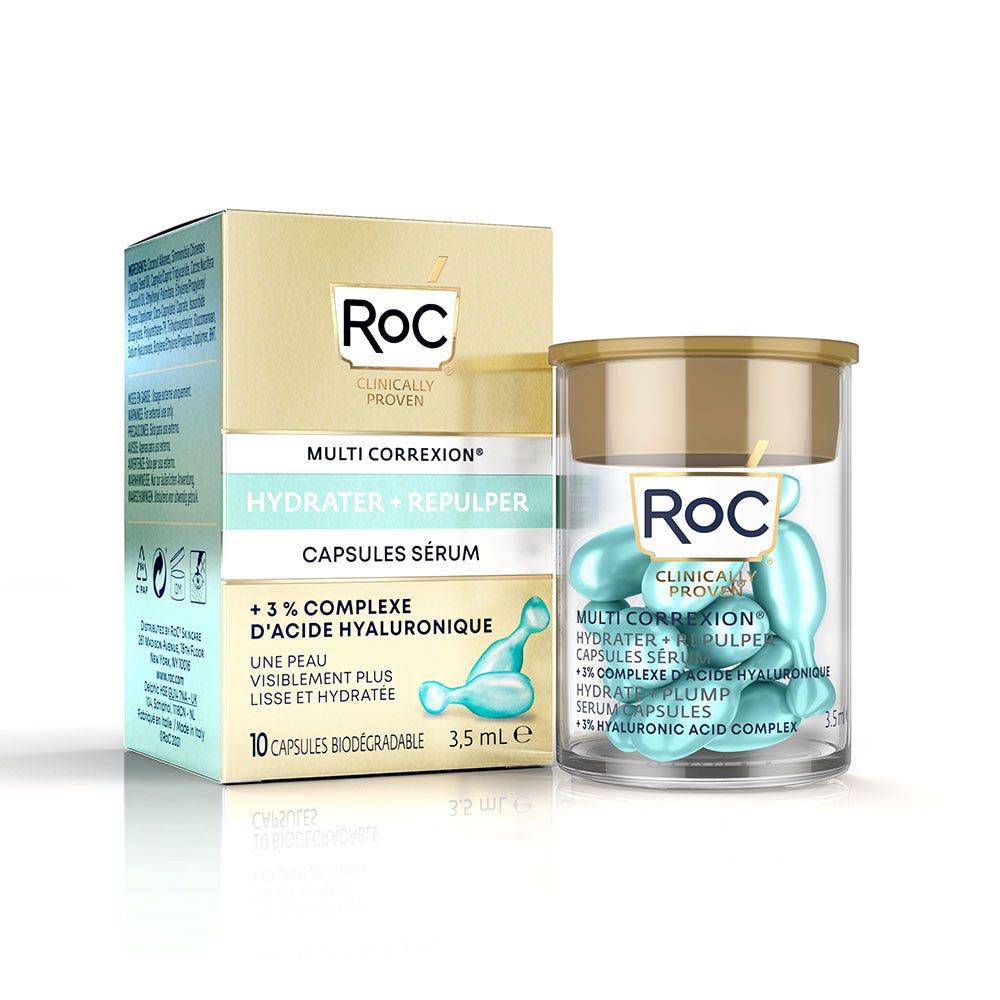 Roc Hydrate+ Plump Serum 10 Capsules 10 Capsules - Easypara