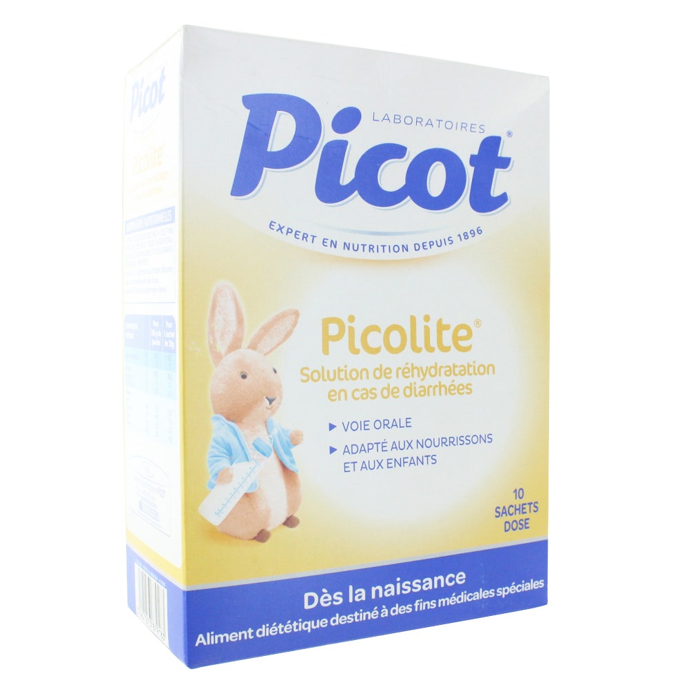 Picot Picolite Rehydration Solution 10 Sachets - Easypara