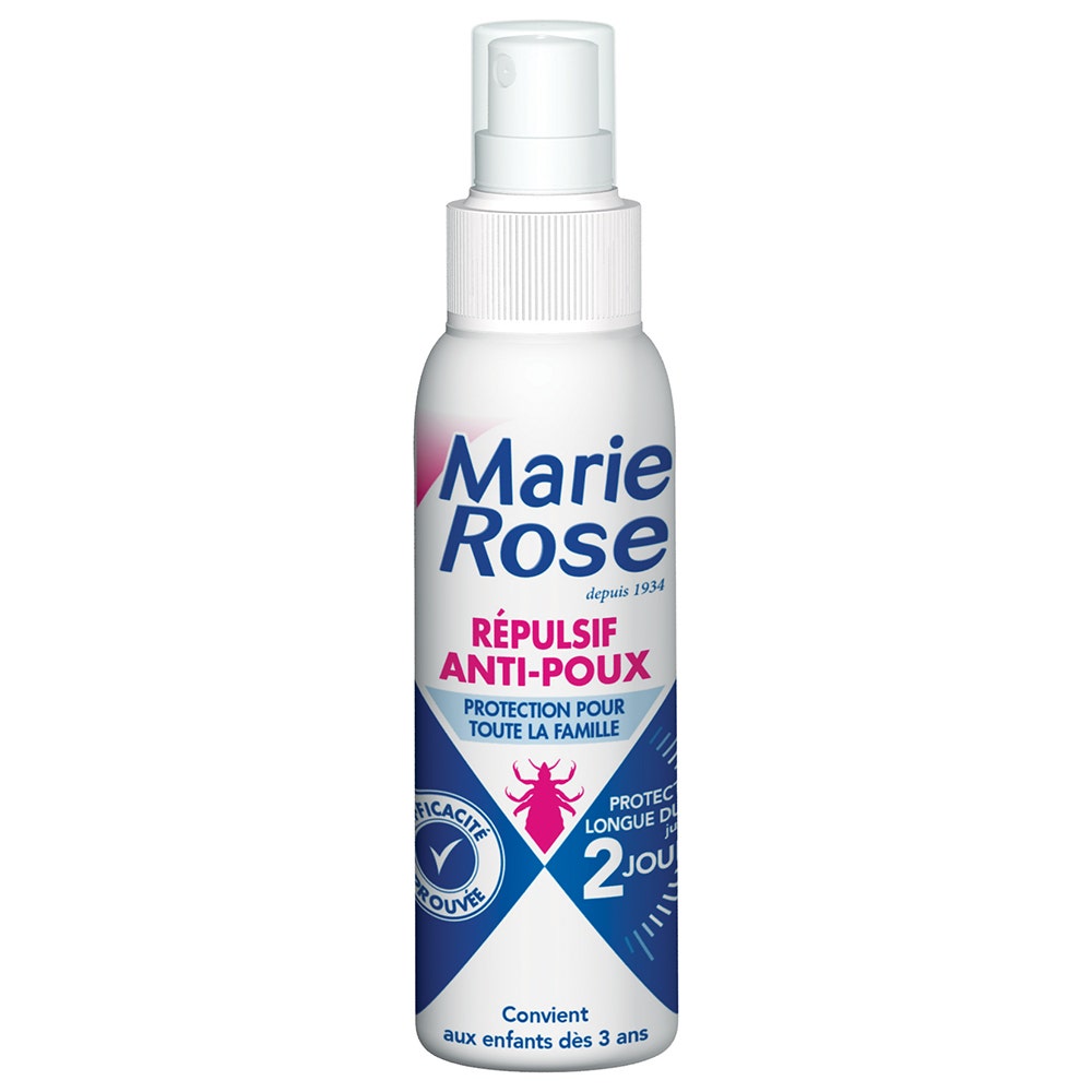 Marie Rose Marie Rose Lice Repellent Spray 48h 100ml - Easypara