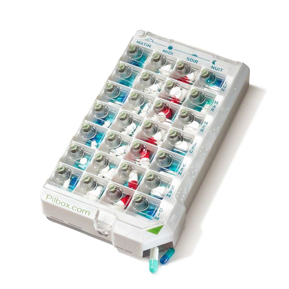 Pilbox Classic+ Weekly Pill Dispenser Dependent Patients - Easypara