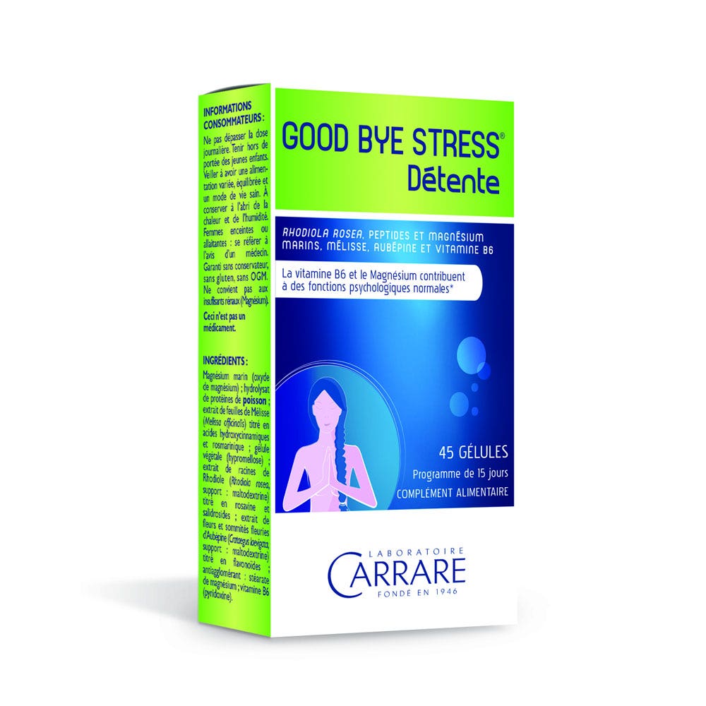 Iprad Good Bye Stress 45 Capsules - Easypara