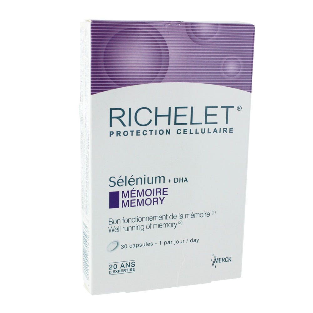 Richelet Well Running Of Memory 30 Caps - Easypara