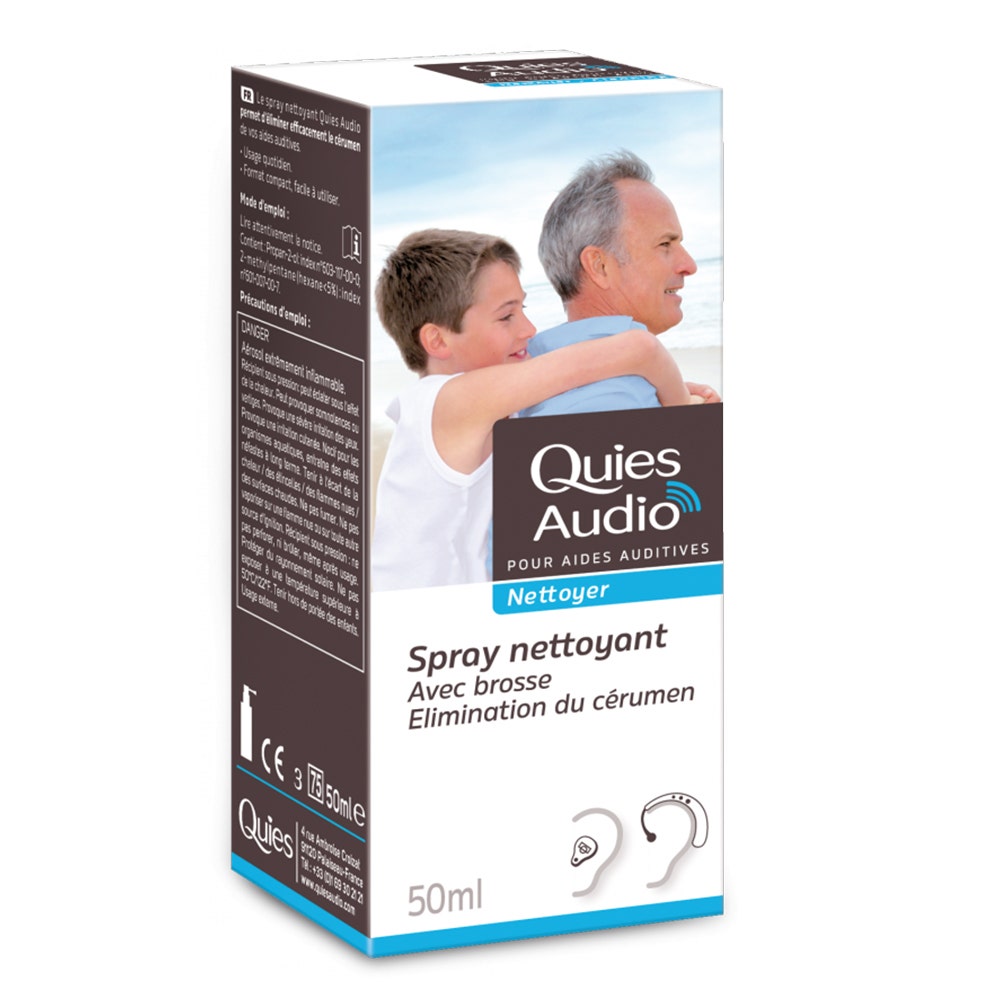 Quies Audio Spray Cleaner 50 ml - Easypara