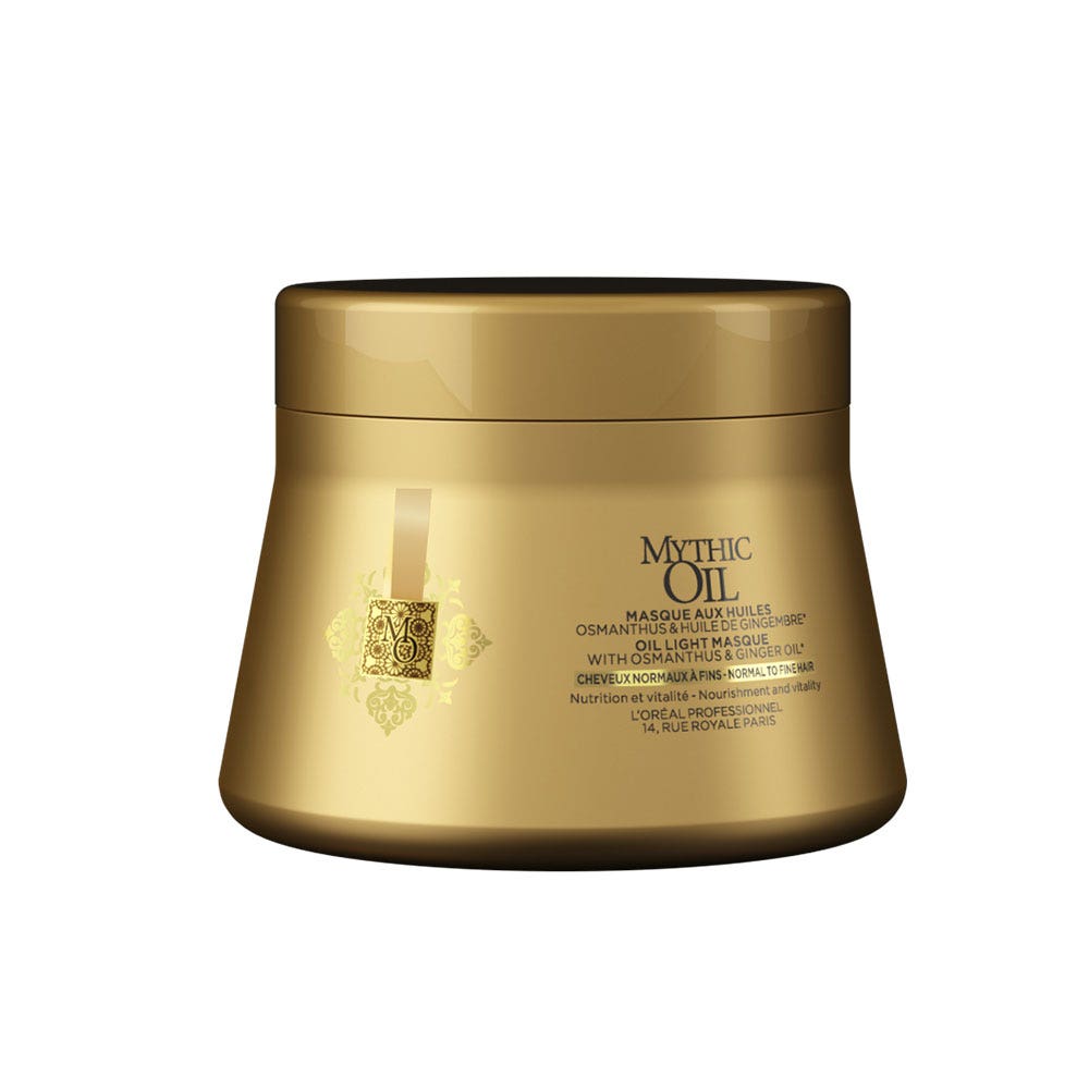 L'Oréal Professionnel Mythic Oil Oil Mask Normal To Thin Hair 200ml ...