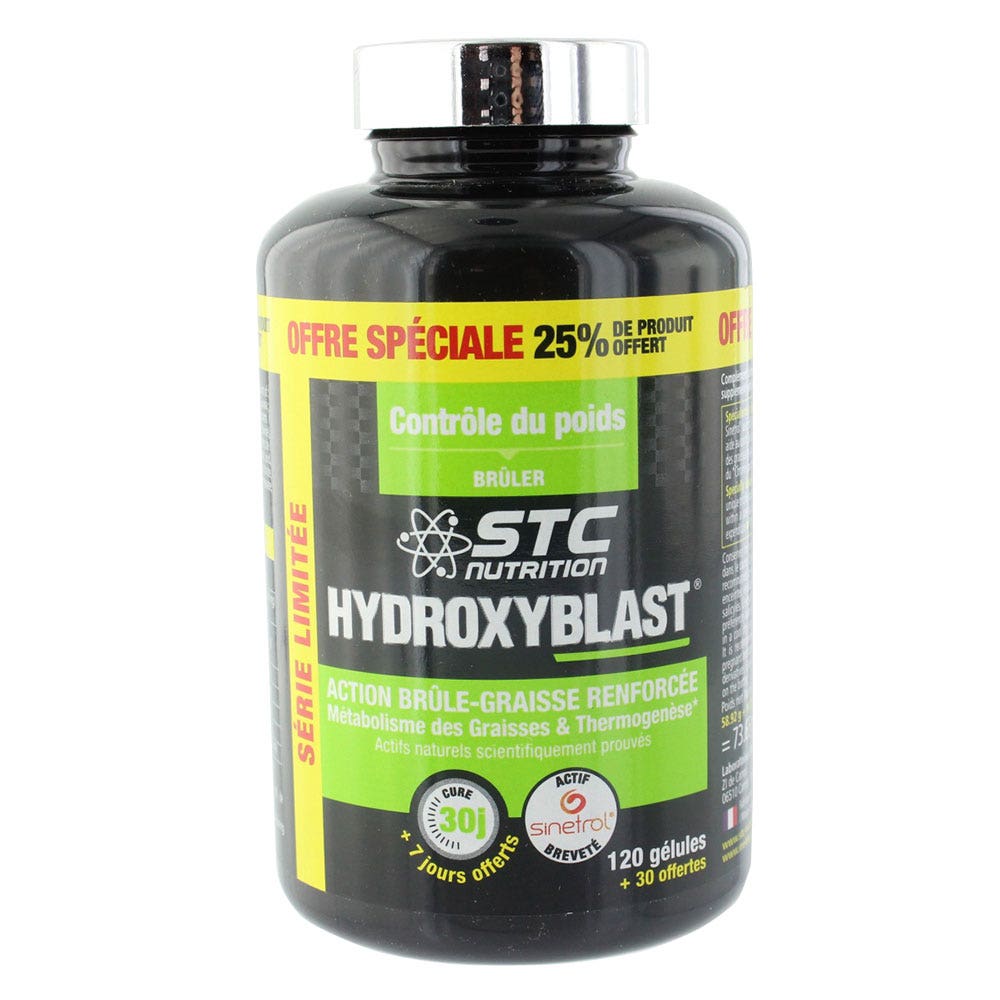 Stc Nutrition Stc Nutrition Hydroxyblast 120 Capsules + 30 Offered ...